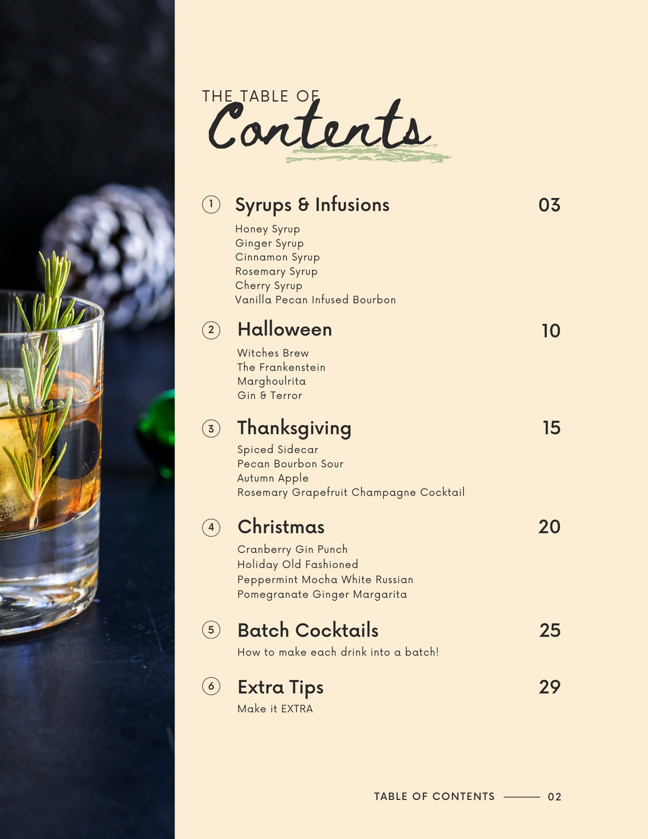 Holiday Libations – Little Bits Of Real Food